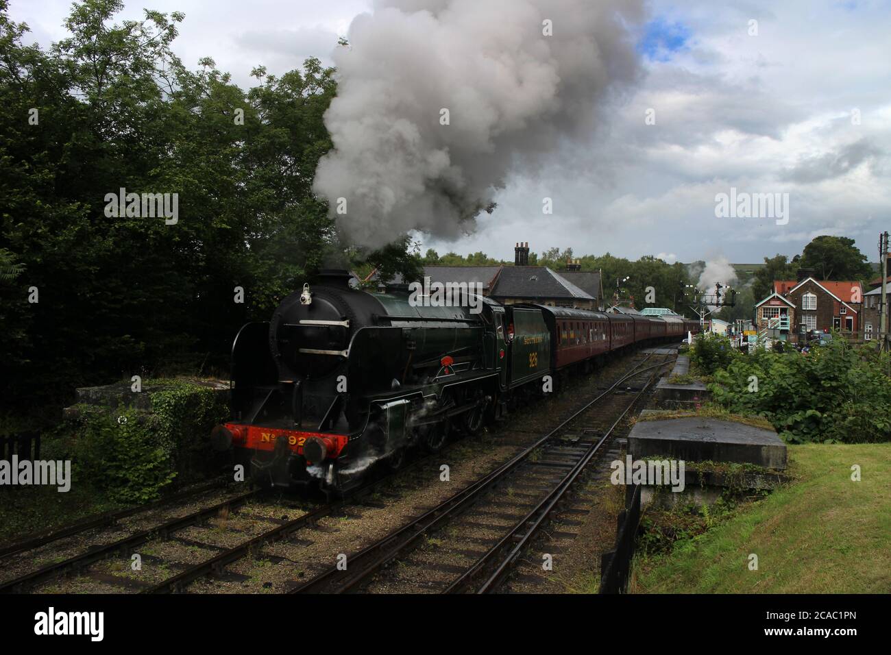 Repton leaving grosmont hi-res stock photography and images - Alamy