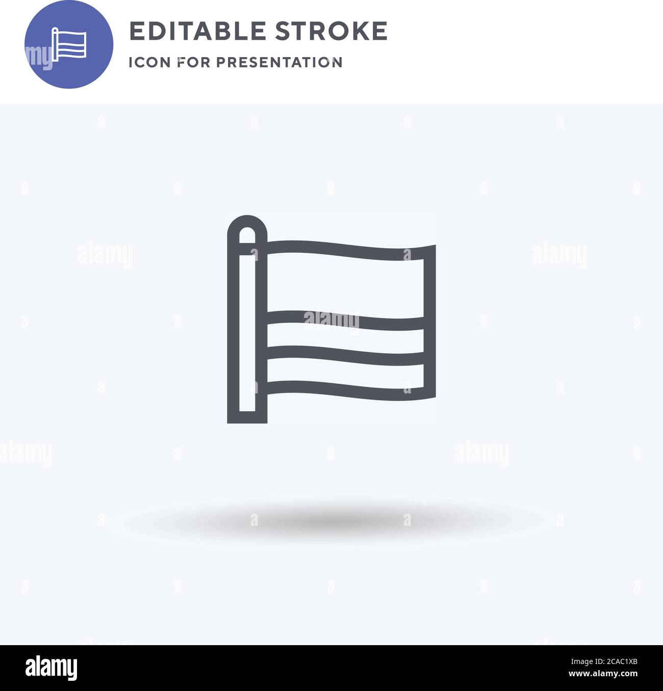 Colombia icon vector, filled flat sign, solid pictogram isolated on ...