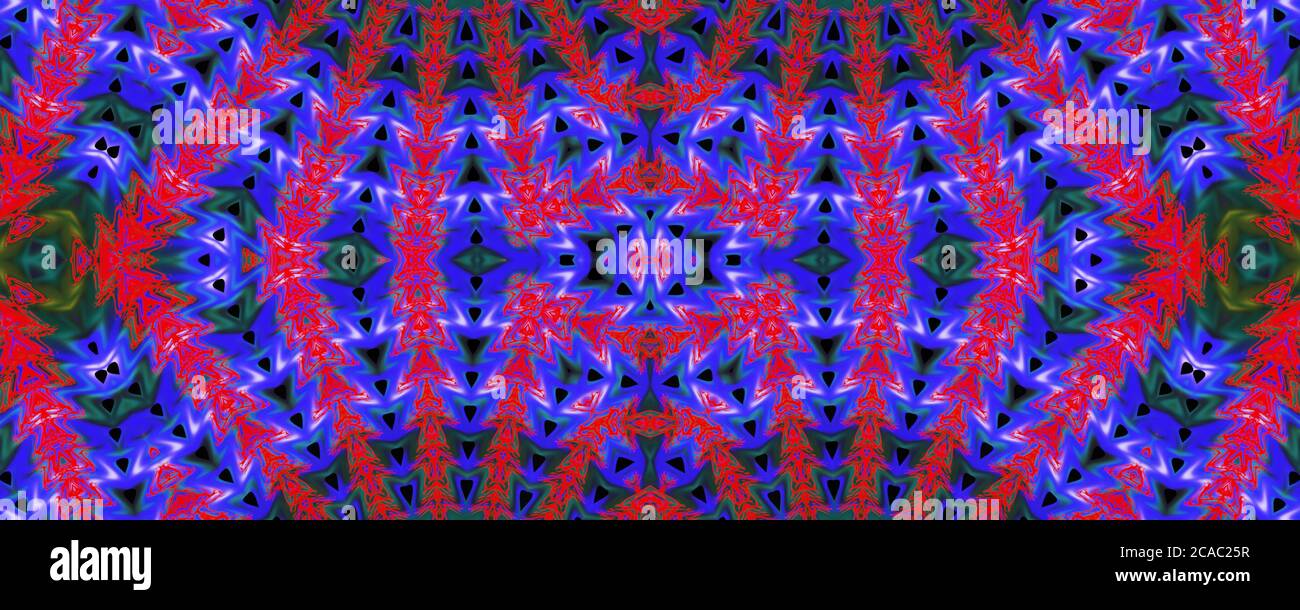 Red and blue Seamless pattern background, repeating abstract ...