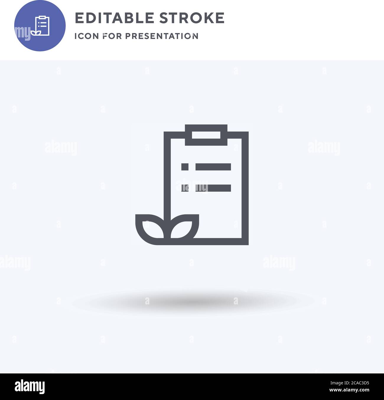 Health Report icon vector, filled flat sign, solid pictogram isolated ...