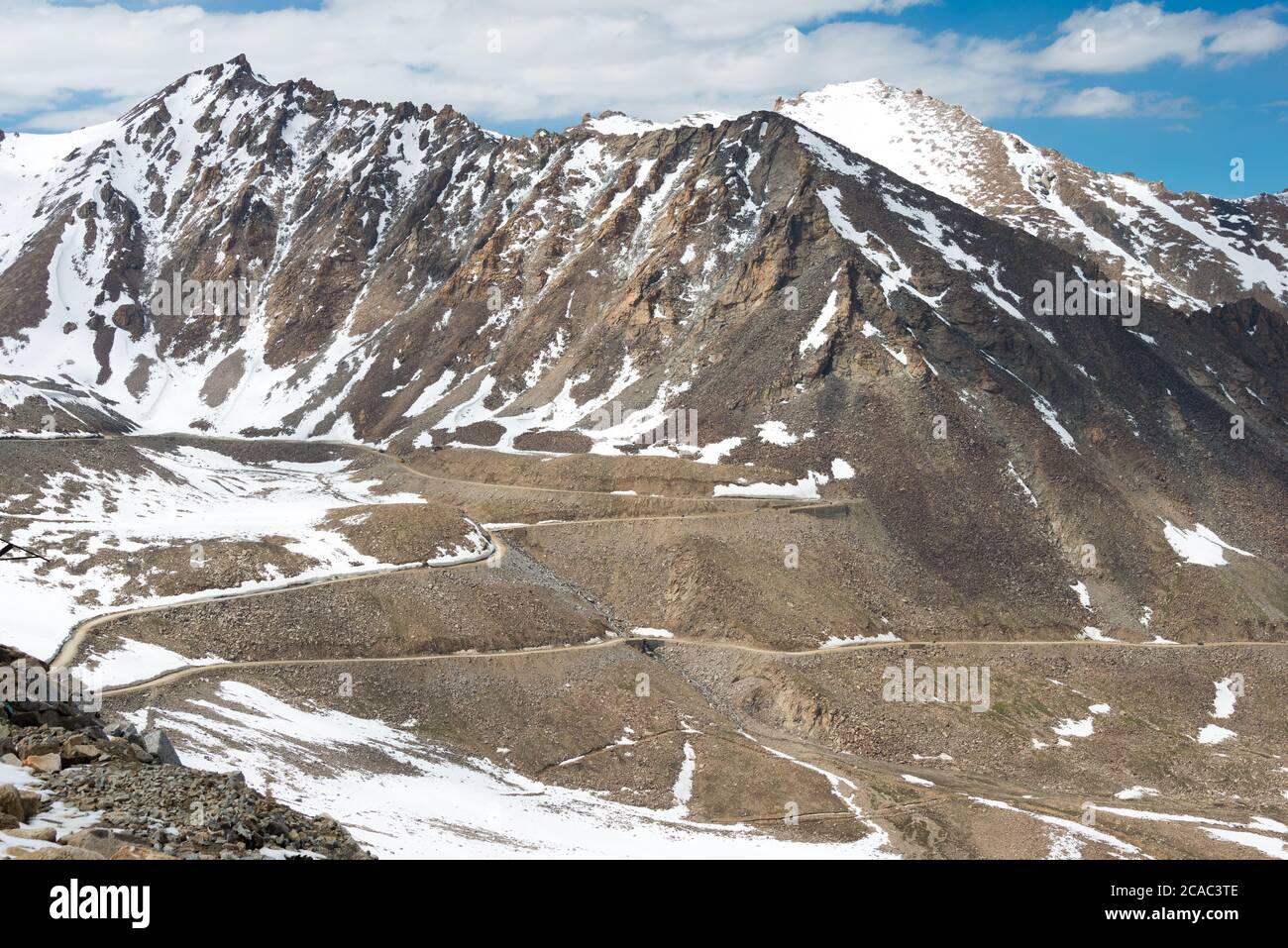 Ladakh, India - Khardung La Pass in Ladakh, Jammu and Kashmir, India ...