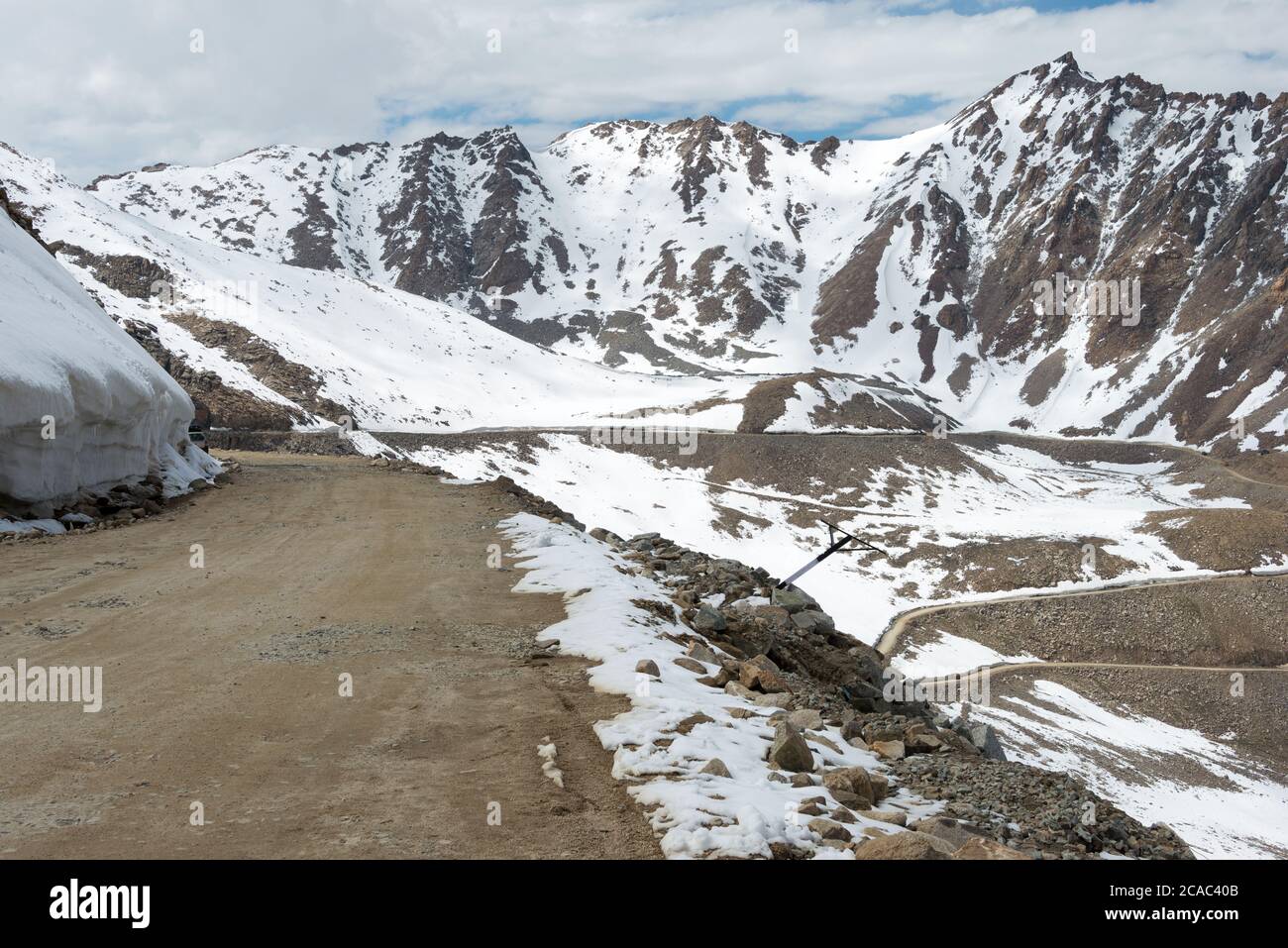 Ladakh, India - Khardung La Pass in Ladakh, Jammu and Kashmir, India ...