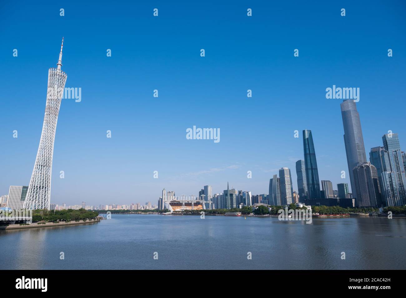 City architectural landscape in Guangzhou, China Stock Photo - Alamy