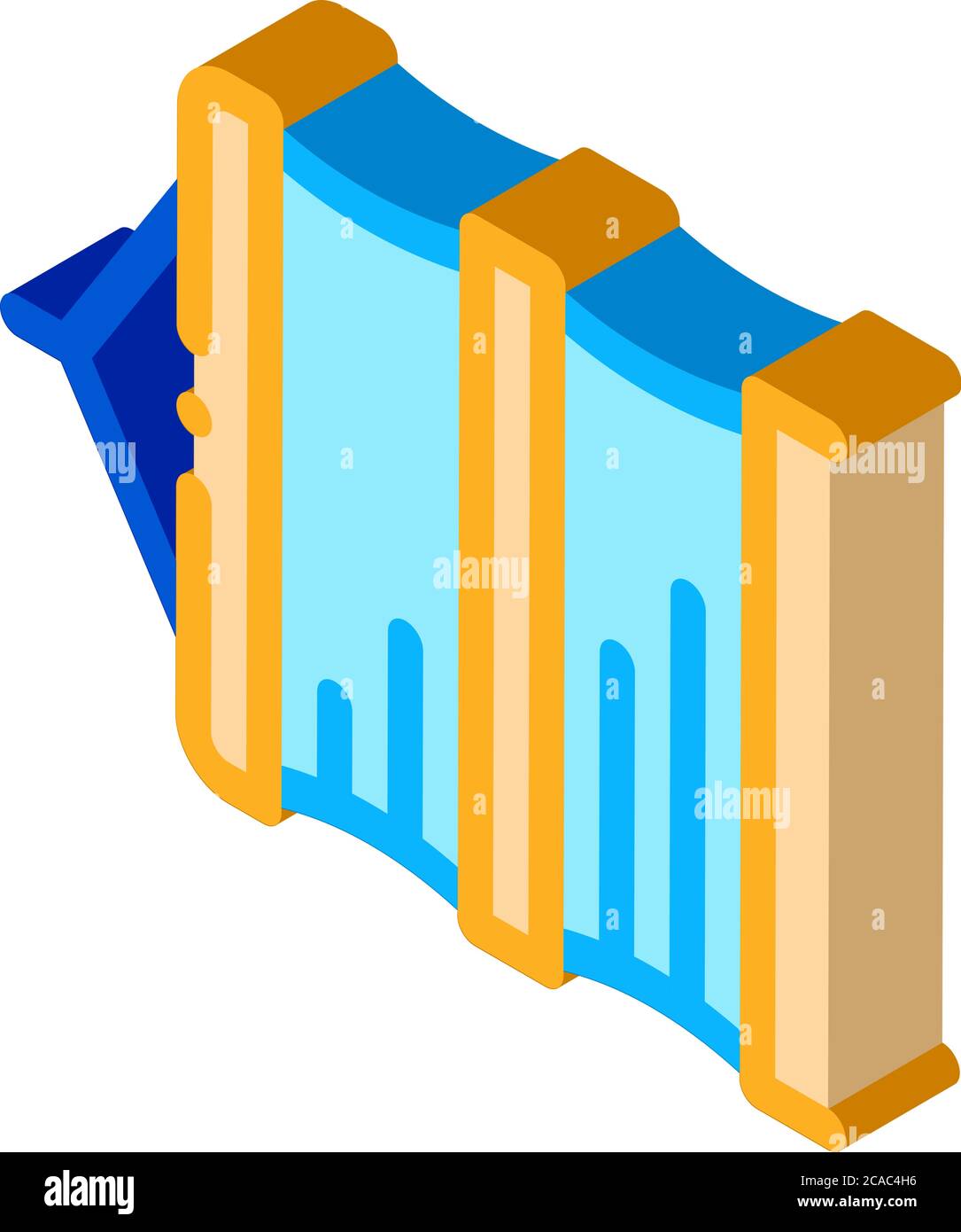 fishing net isometric icon vector illustration Stock Vector Image & Art ...