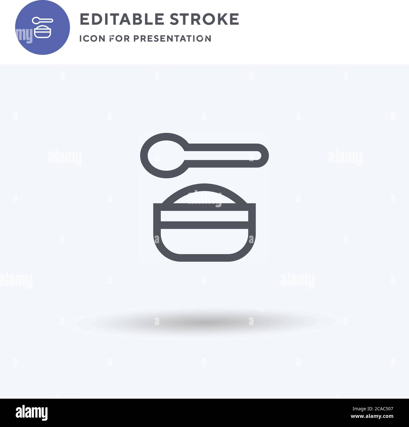 Baby Food icon vector, filled flat sign, solid pictogram isolated on ...