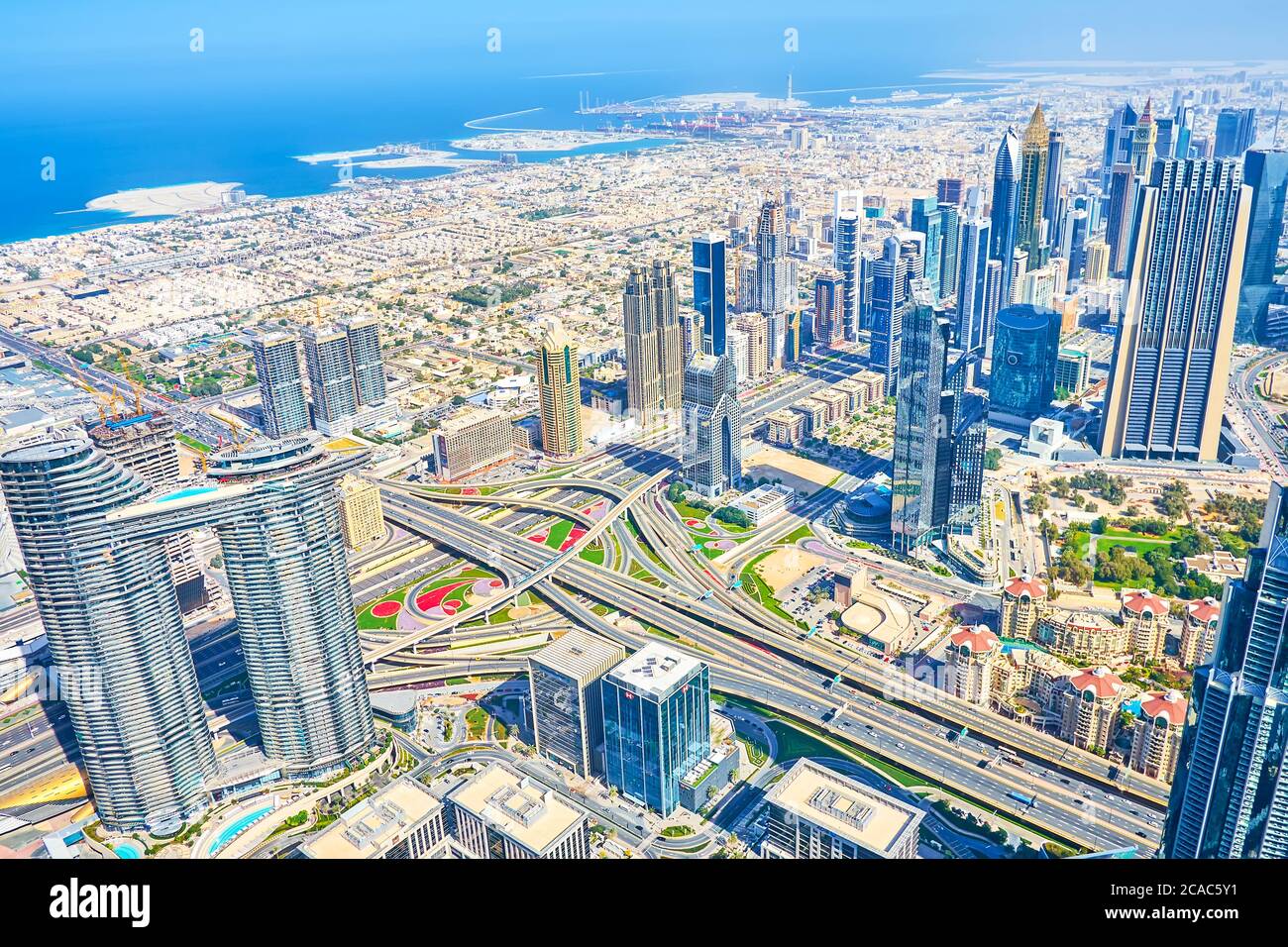 Sheikh zayed expressway hi-res stock photography and images - Alamy