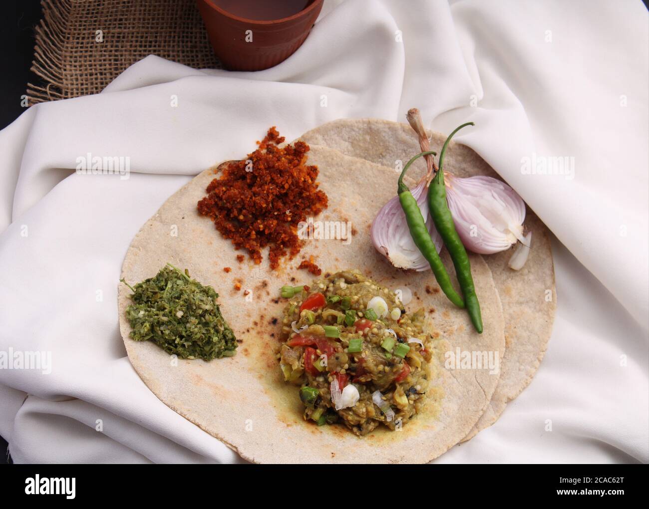 Baigan/Baingan Bharta - Mashed roasted Eggplant cooked with spices ...