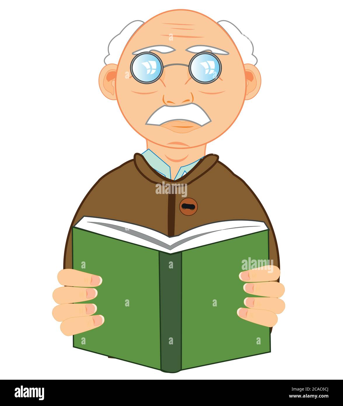 Hand old man in Stock Vector Images - Alamy