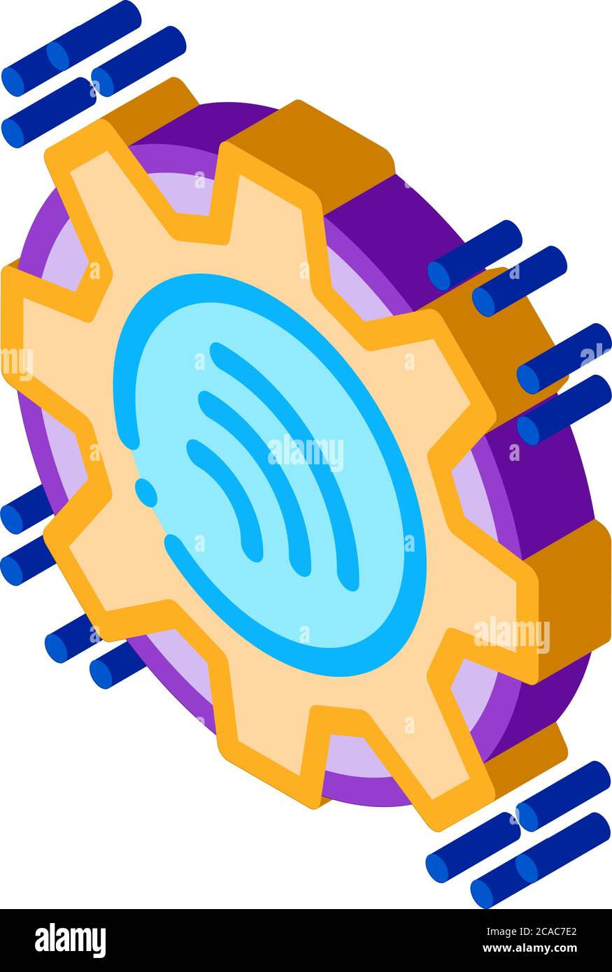 repair radio signal isometric icon vector illustration Stock Vector ...