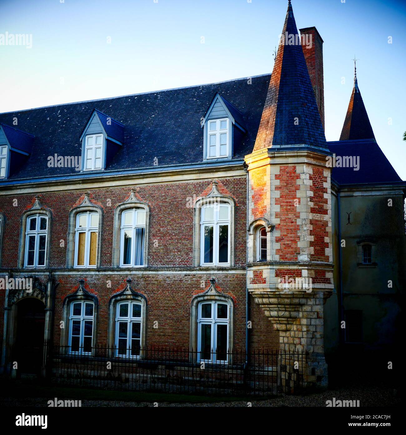 Argoules castle, Argoules, Pas-de-Calais, Hauts de France, France Stock ...