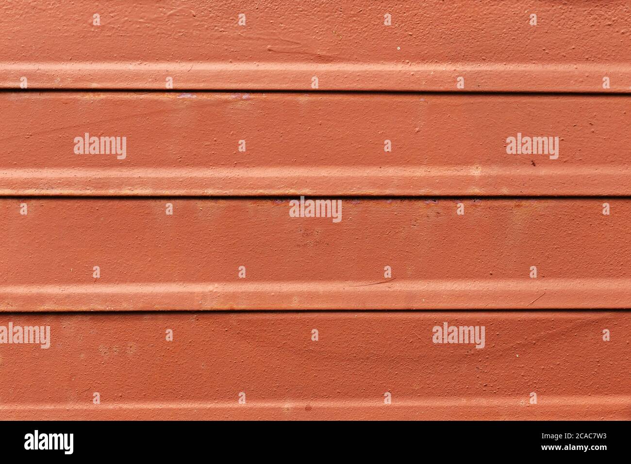 Red iron background. Horizontal striped texture. Iron wall Stock Photo ...