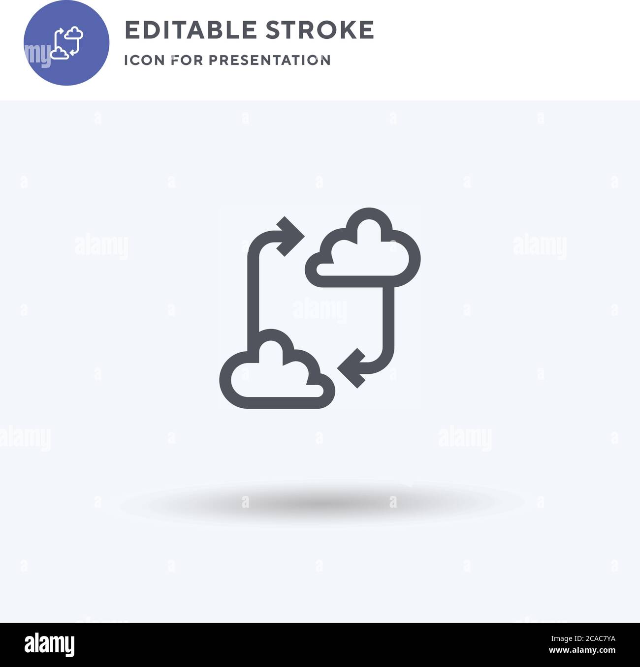 Sharing icon vector, filled flat sign, solid pictogram isolated on ...