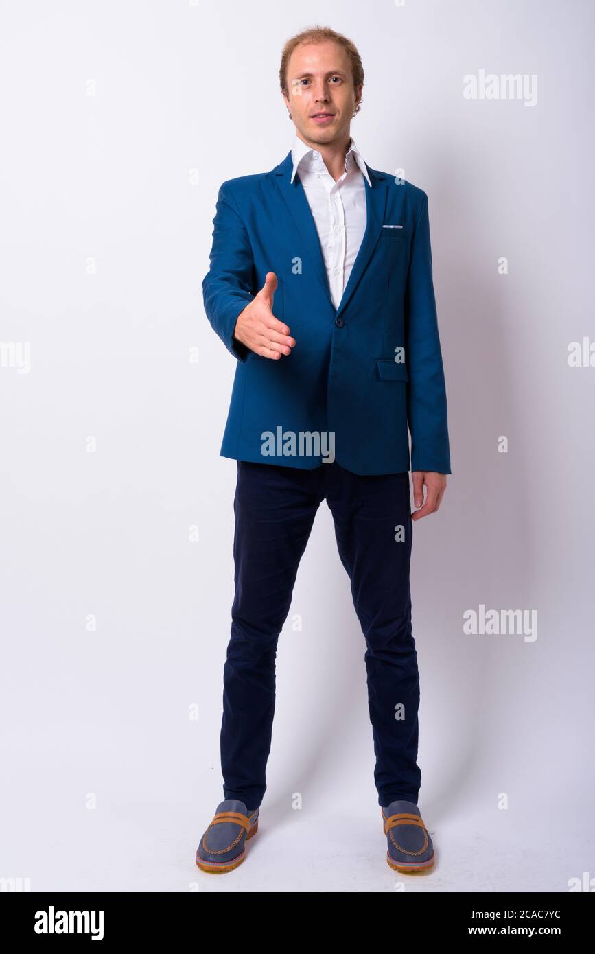 Happy successful businessman in suit hi-res stock photography and ...