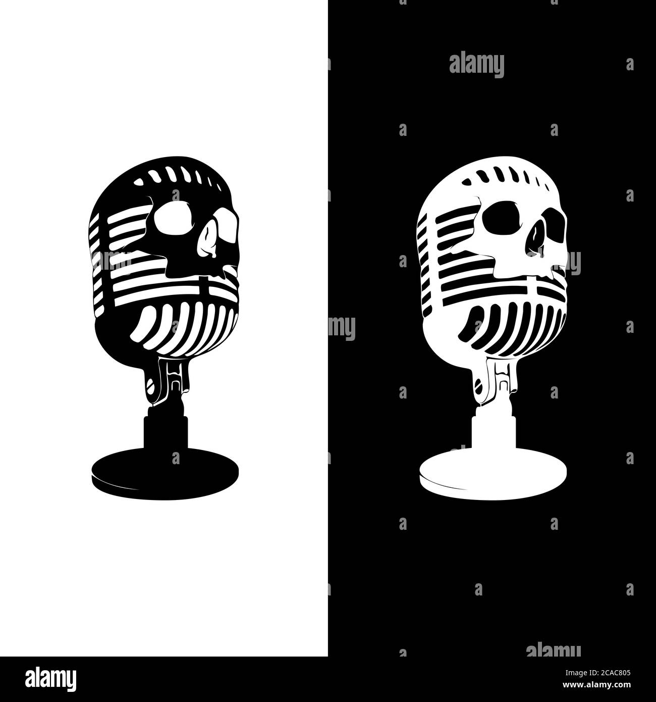 Microphone company logos hi-res stock photography and images - Alamy