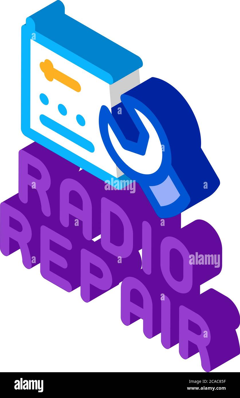 Radio antenna repair Stock Vector Images - Alamy