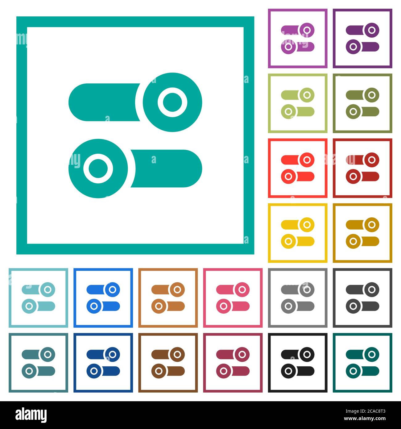 Multiple switches Stock Vector Images - Alamy