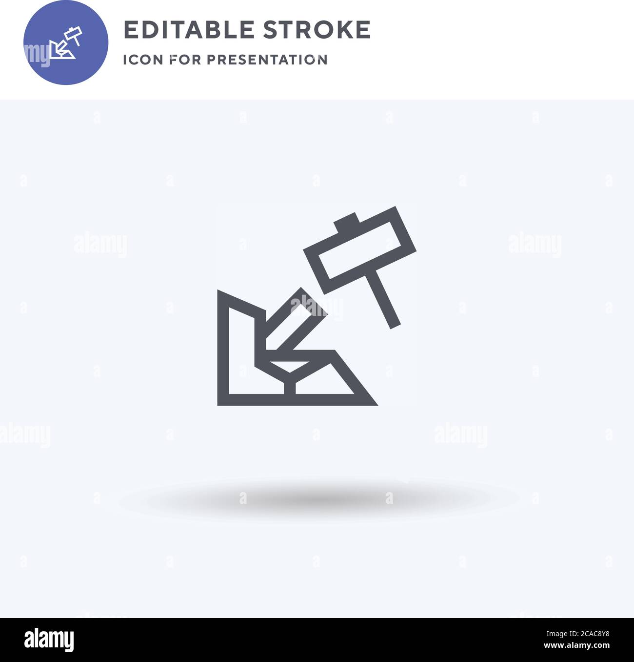 Carve icon vector, filled flat sign, solid pictogram isolated on white ...