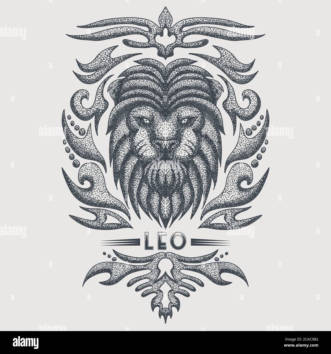 Leo Pattern High Resolution Stock Photography and Images - Alamy