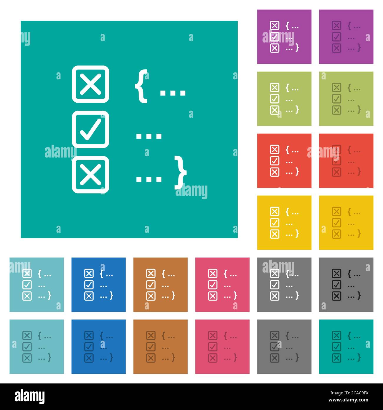 Source code on set Stock Vector Images - Alamy