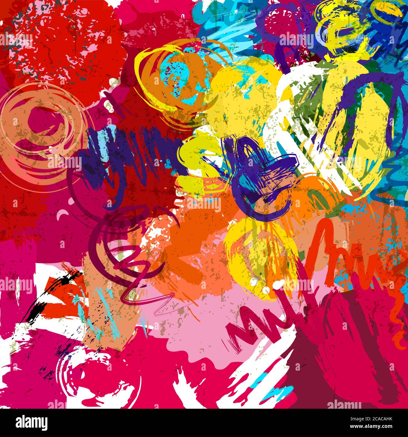 abstract colorful background, lines and circles,vector Stock Vector ...