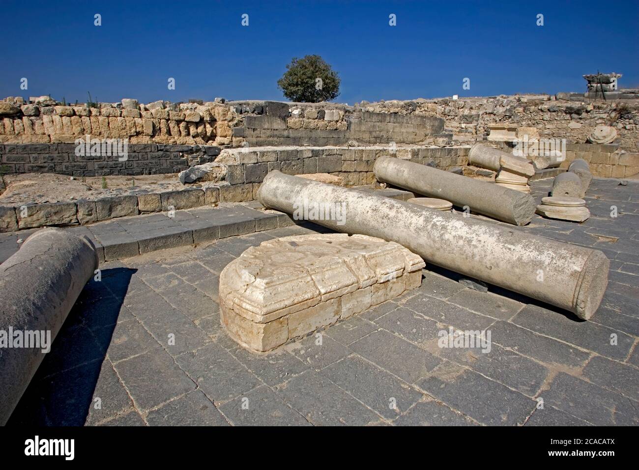 The ancient Synagogue of Susya, West Bank Israel / Palestine Stock ...