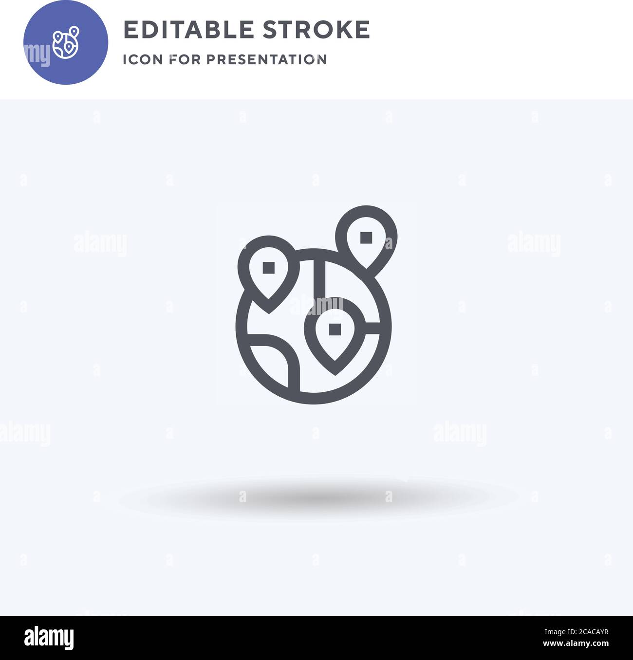 Placeholder icon vector, filled flat sign, solid pictogram isolated on ...
