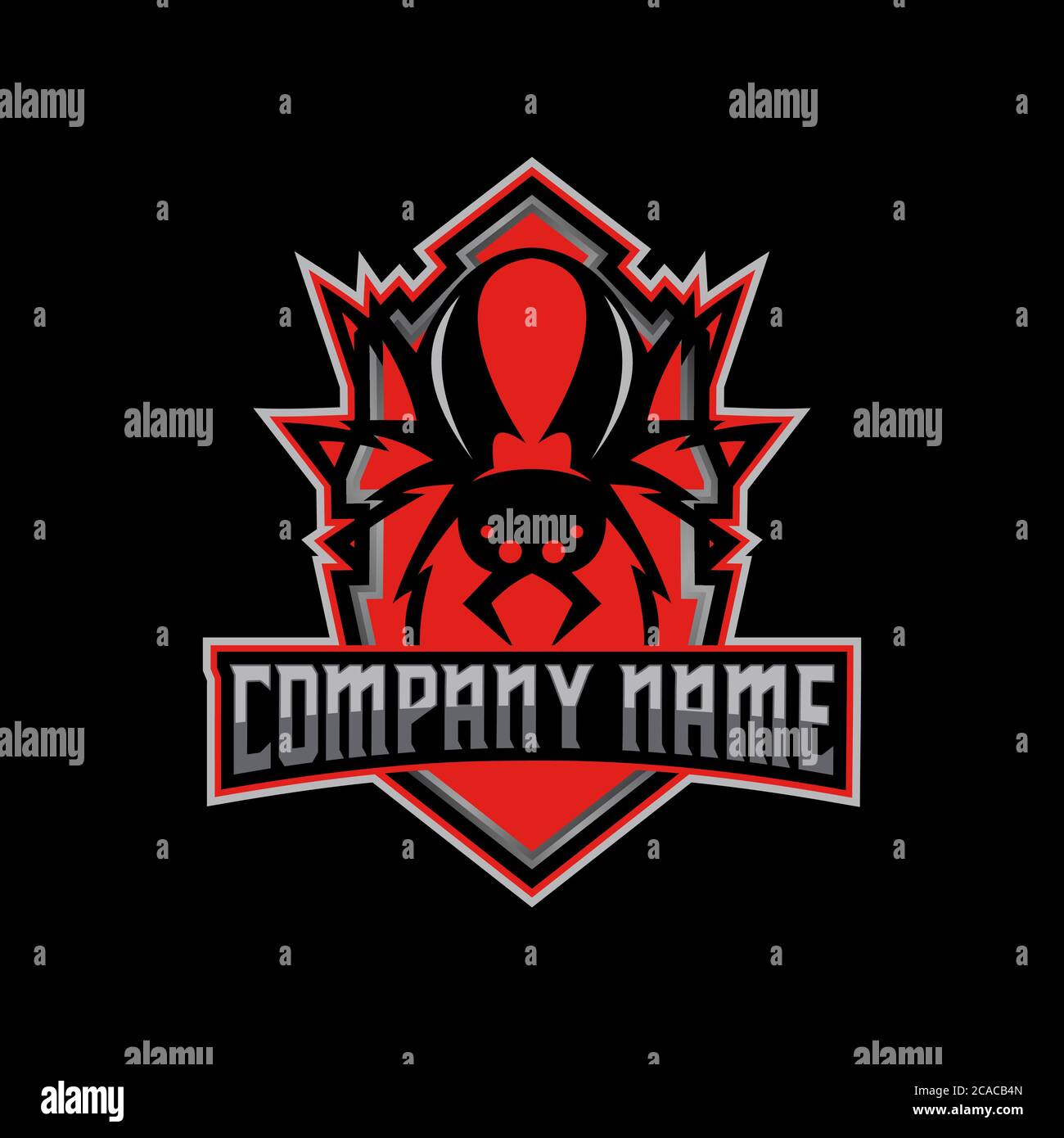 redbacks esport logo amazing design for your company or brand Stock ...