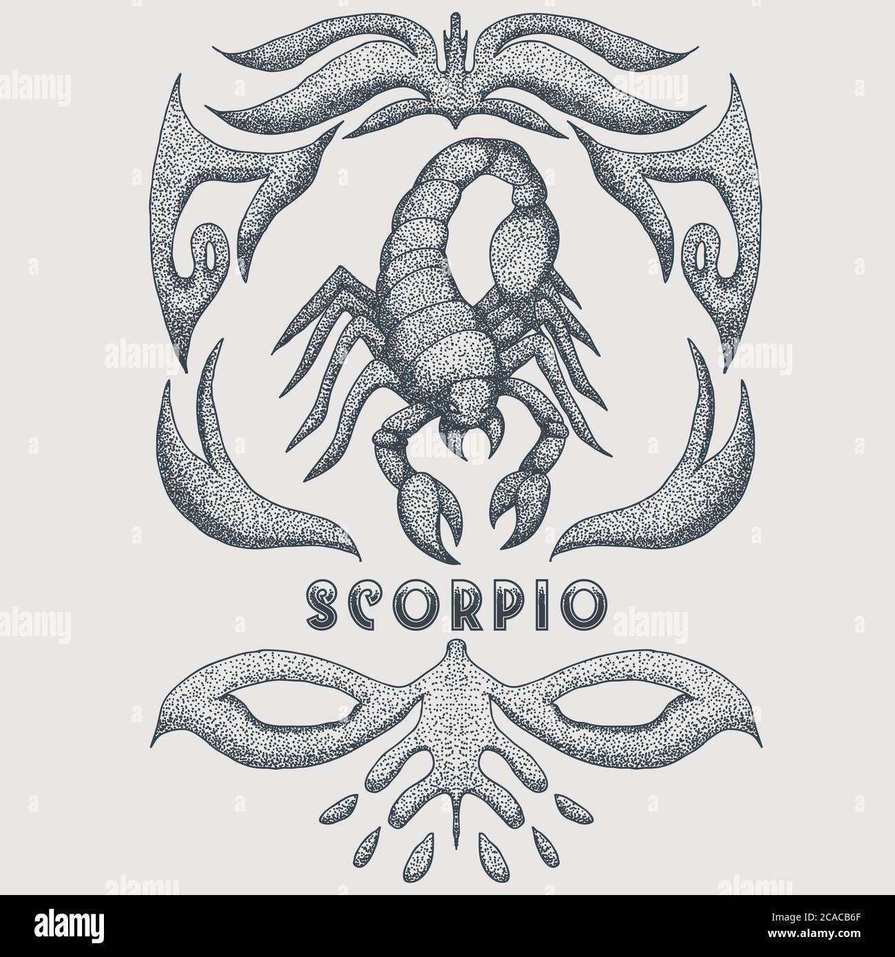 Scorpio Stock Vector Images - Alamy