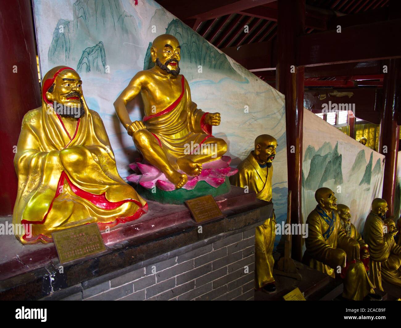 Bodhidharma Statue In Shaolin Temple