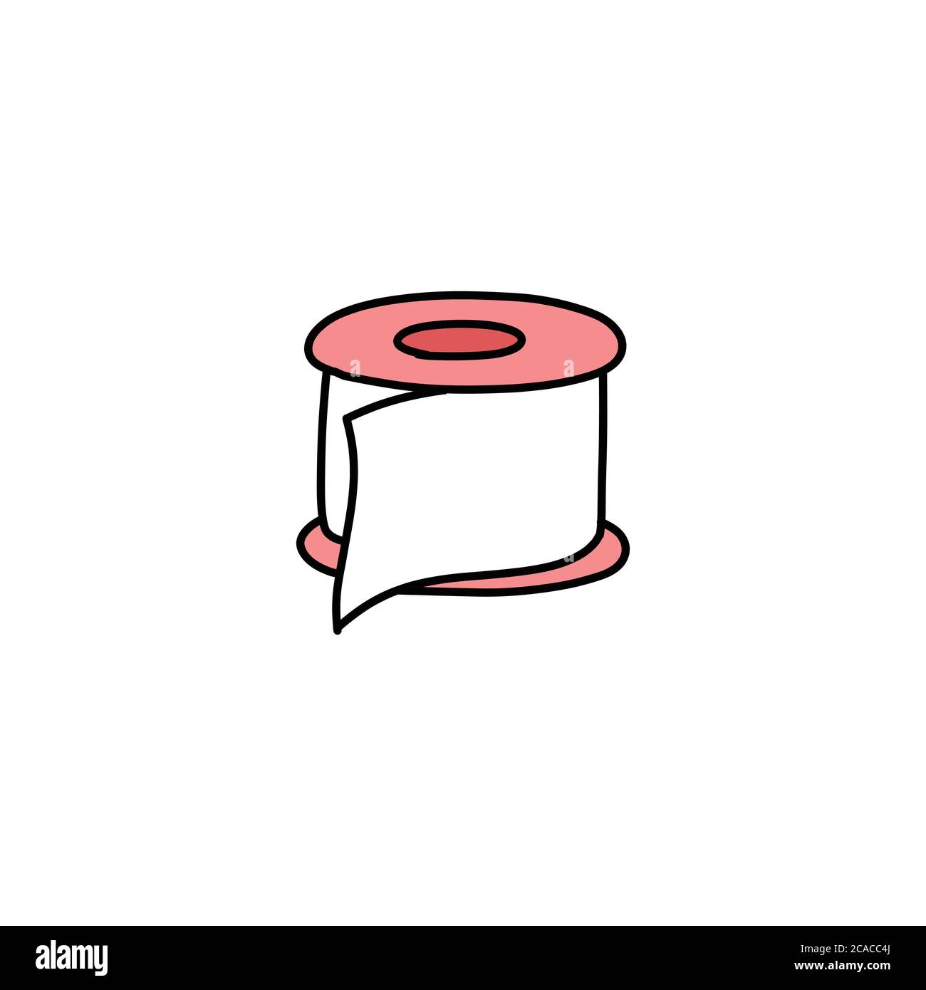 adhesive plaster doodle icon, vector illustration Stock Vector Image ...