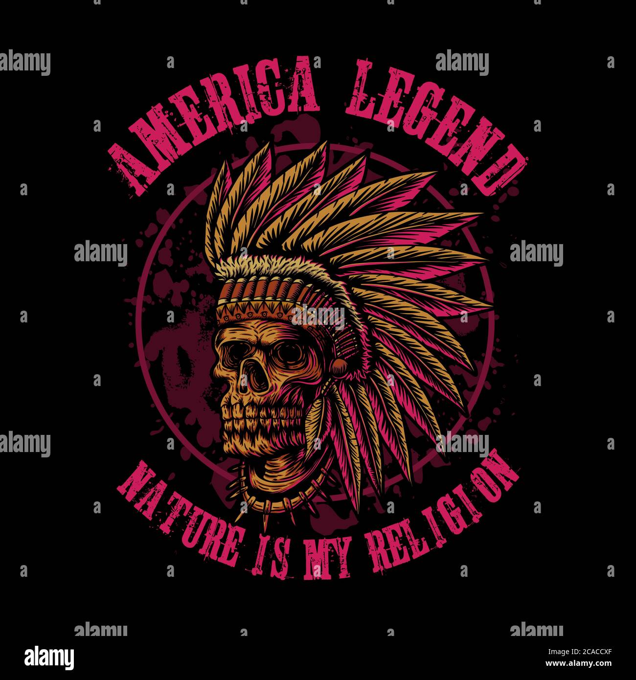 Native american legend Stock Vector Images - Alamy