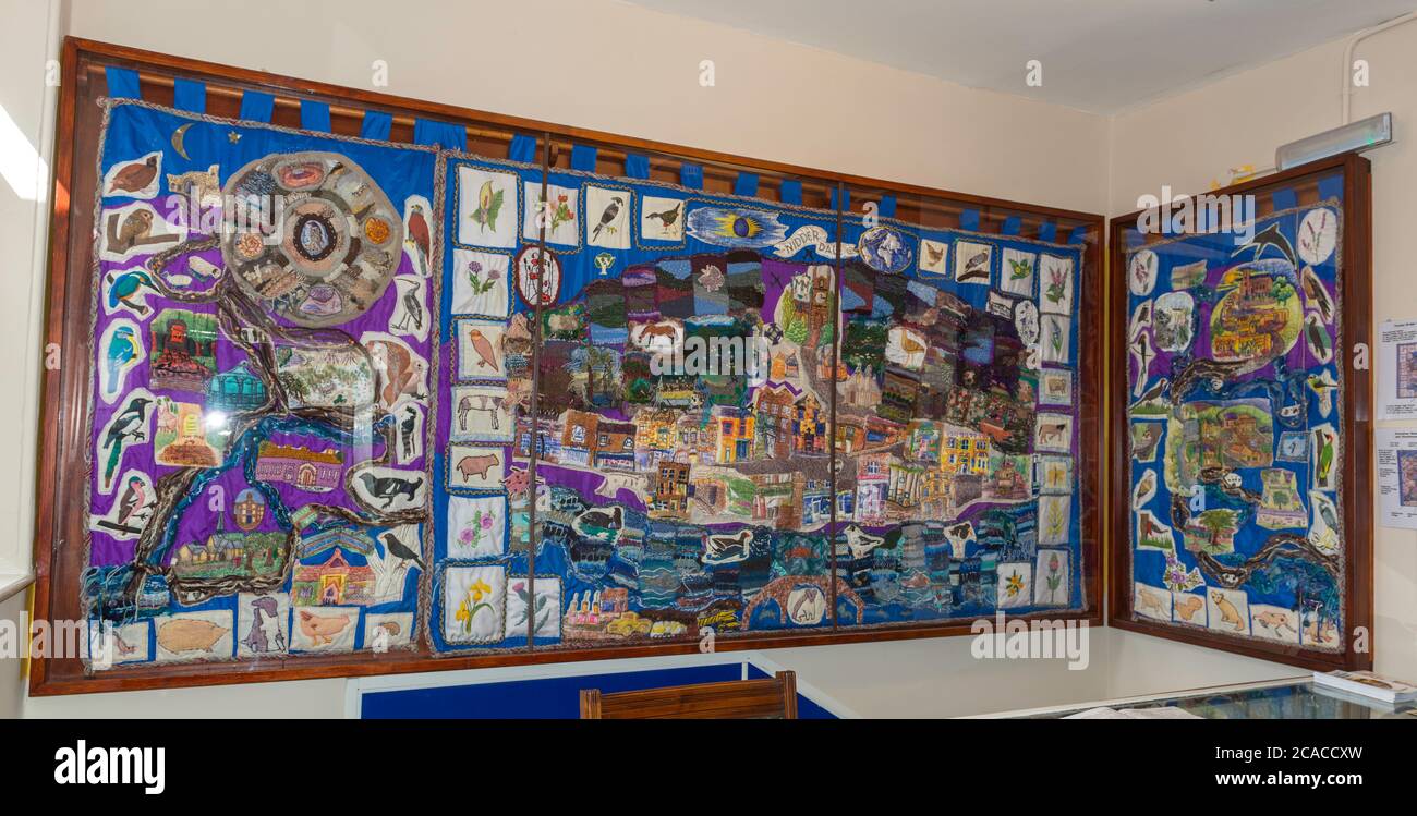 A colourful tapestry of local landmarks and wildlife in the Nidderdale ...