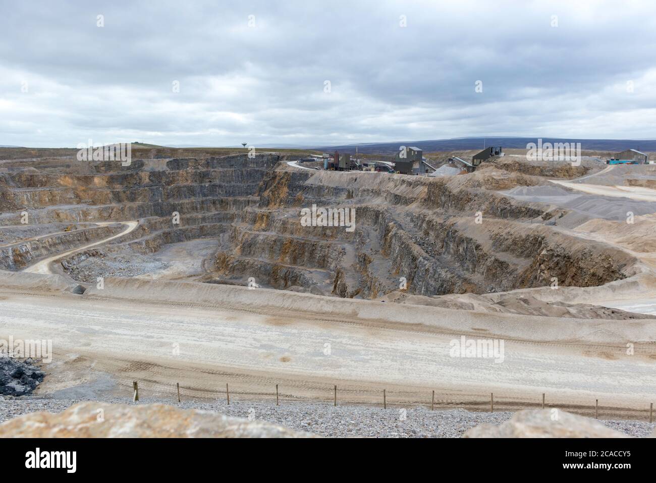 Coldstones quarry at Greenhow, Pateley Bridge, North Yorkshire, an ...