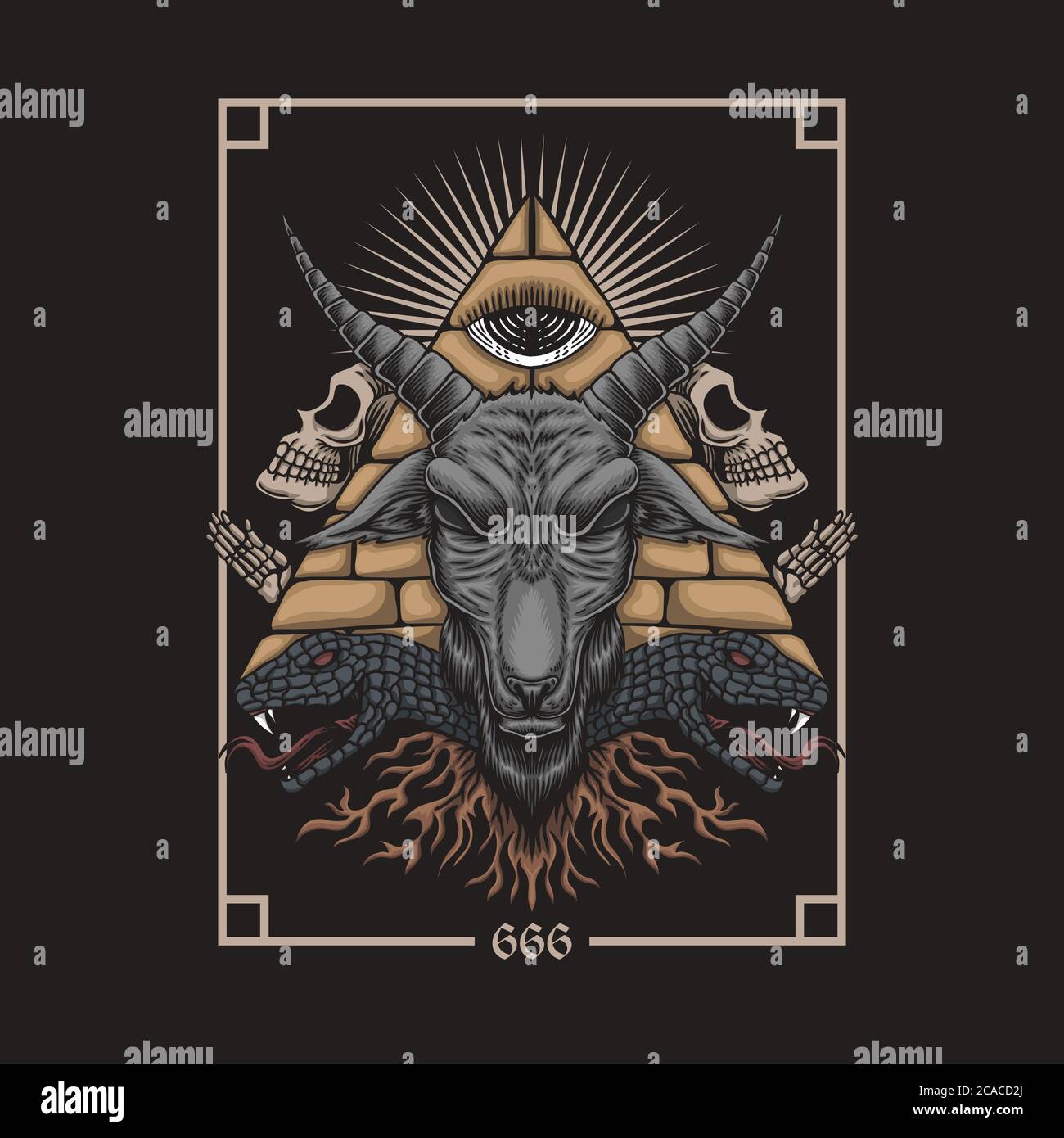 Baphomet hi-res stock photography and images - Alamy