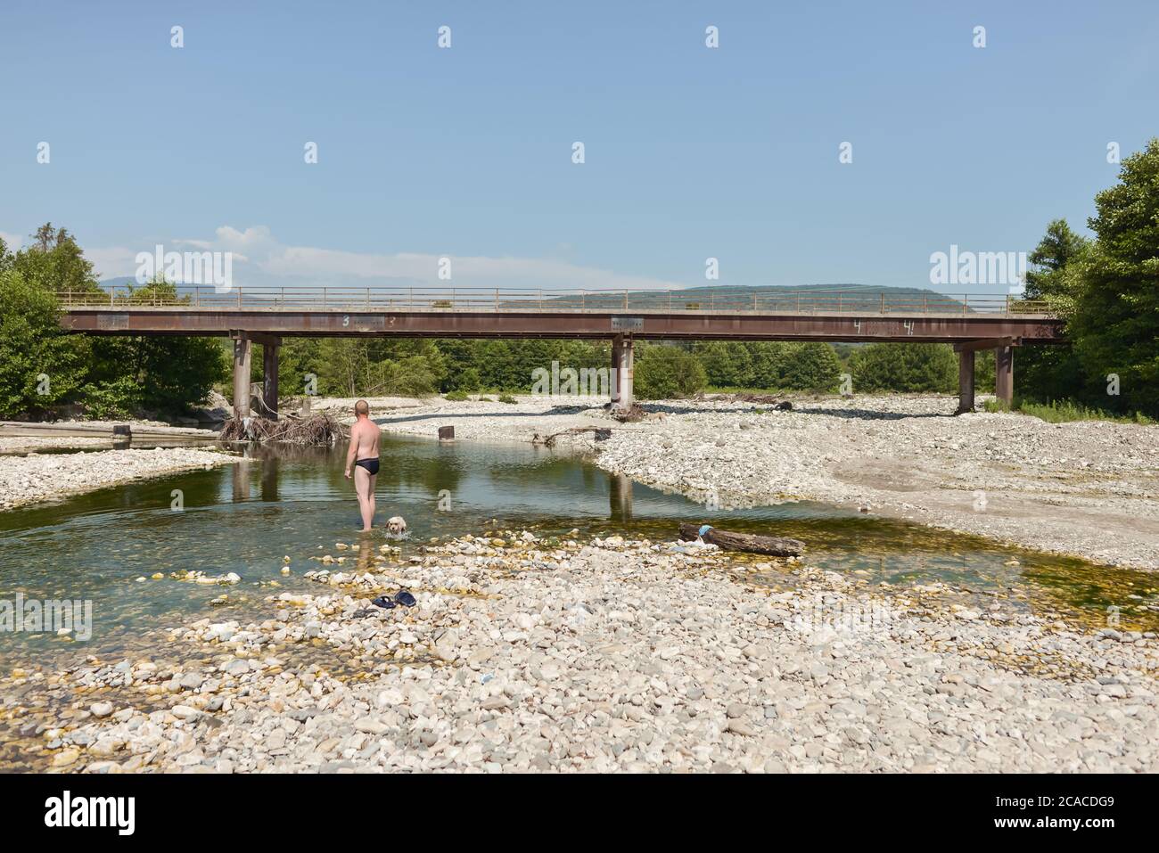 Shallow river bathing hi-res stock photography and images - Alamy