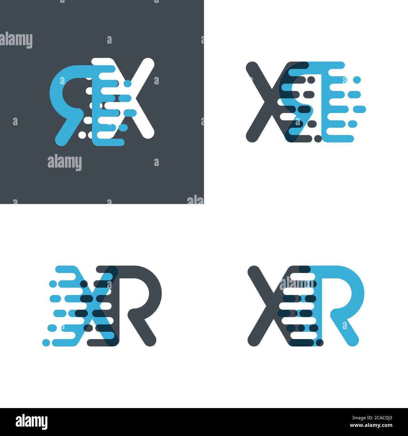 Xr tech logo hi-res stock photography and images - Alamy