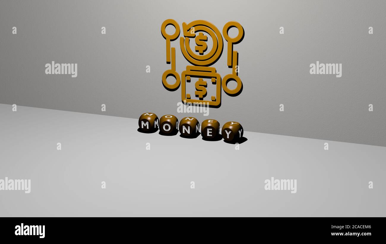 3d representation coin icon hi-res stock photography and images - Alamy