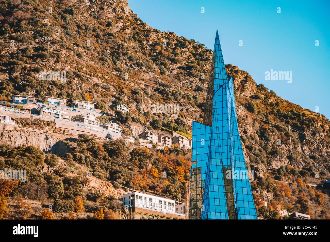 Andorra la vella andorra construction hi-res stock photography and ...