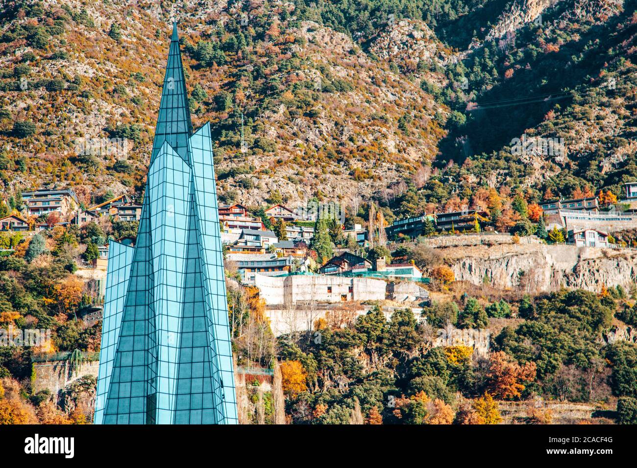 Andorra la vella andorra construction hi-res stock photography and ...