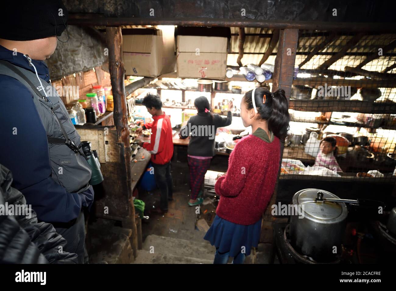 Kitchen on trail in hi-res stock photography and images - Alamy