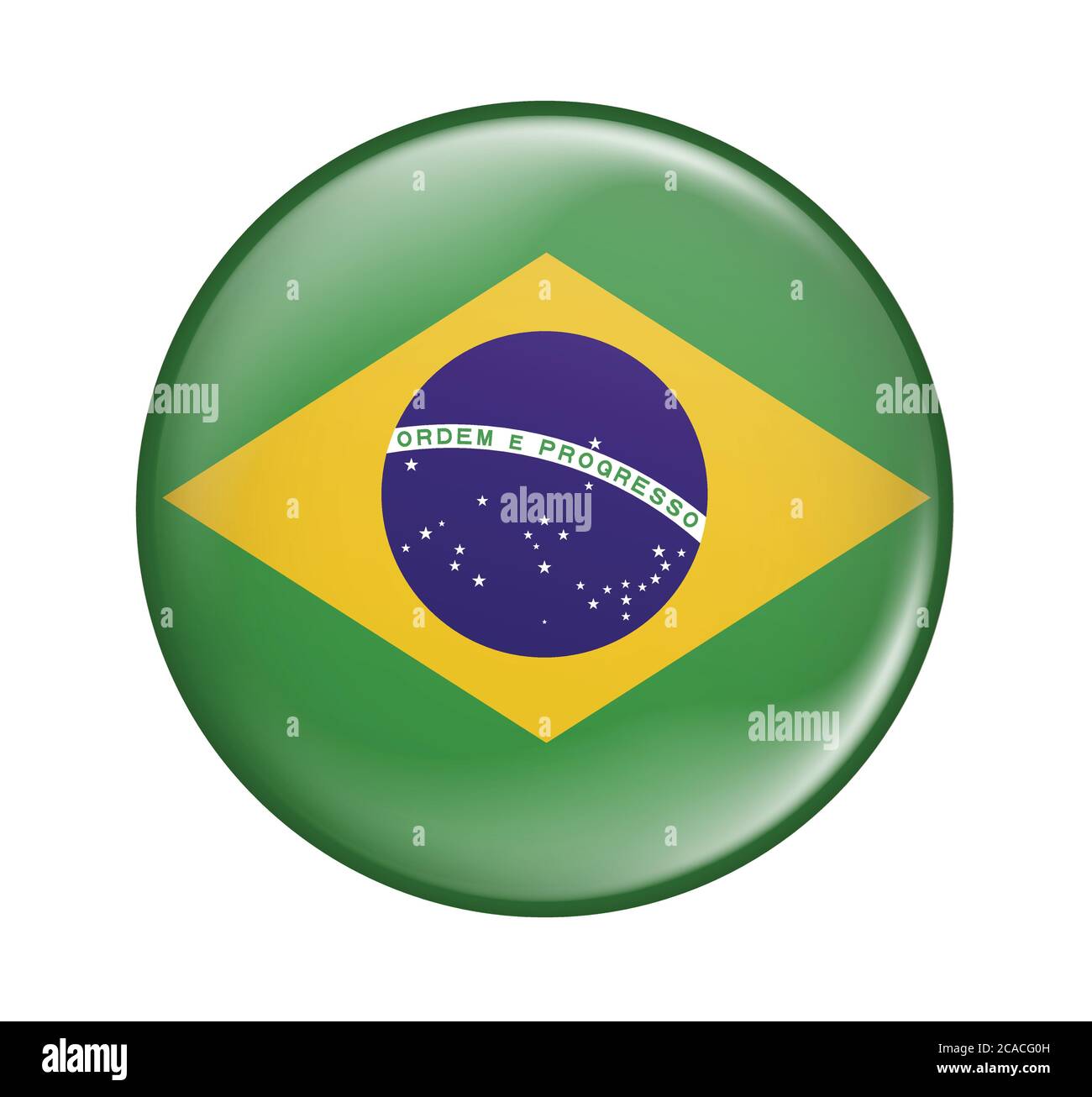 Brazil badge vector illustration on white background.Brazilian flag ...