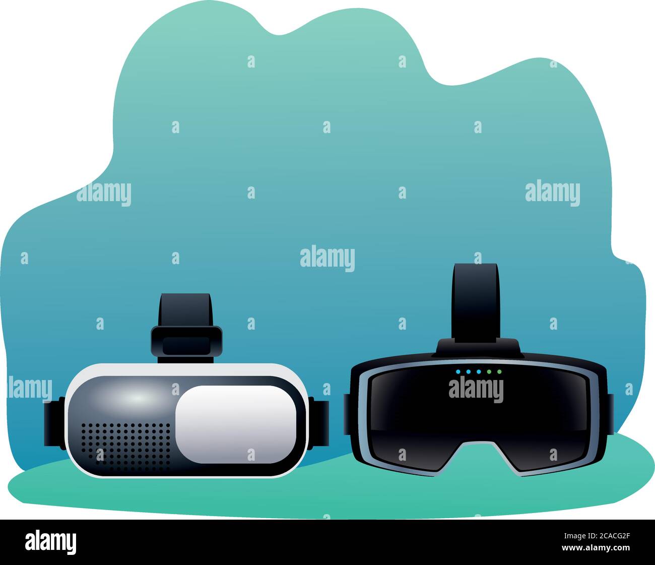 Vision with masks Stock Vector Images - Alamy