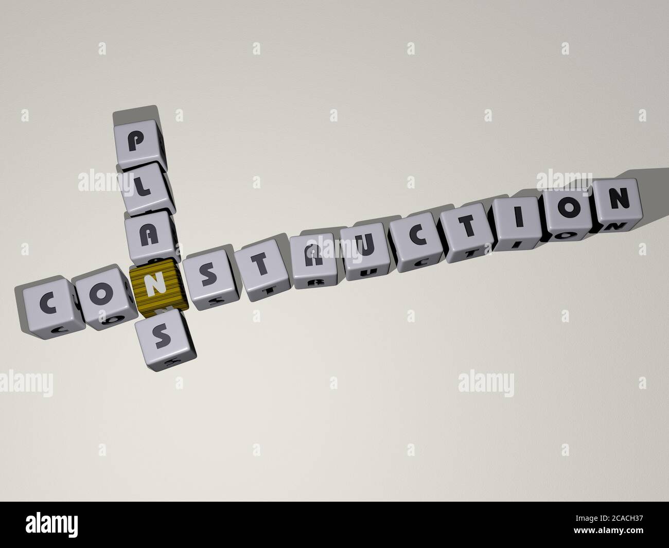 CONSTRUCTION PLANS combined by dice letters and color crossing for the ...