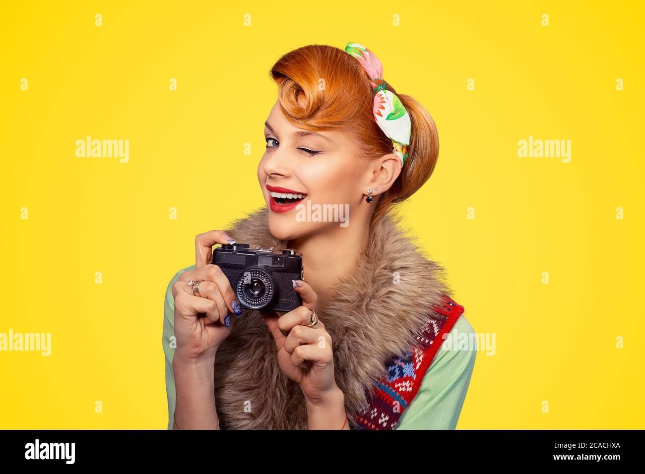 Blinking eye hi-res stock photography and images - Alamy