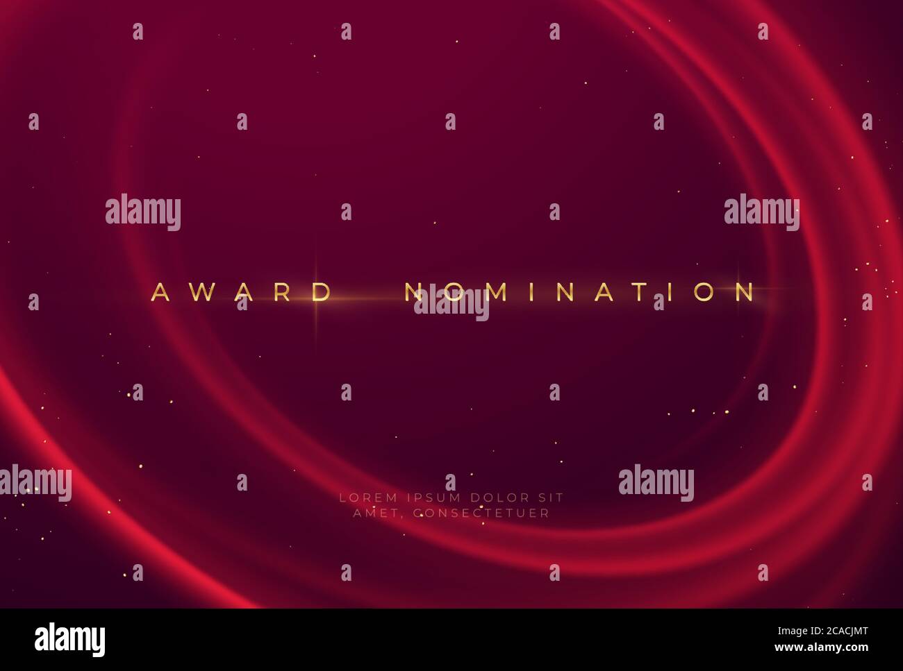 Award nomination ceremony luxurious Stock Vector Images - Alamy