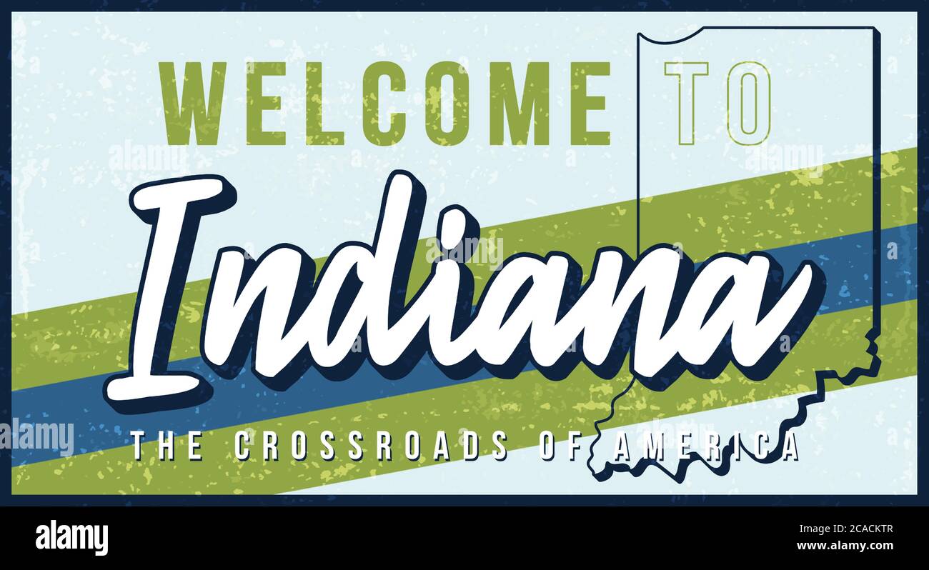 Old map of indiana hi-res stock photography and images - Alamy