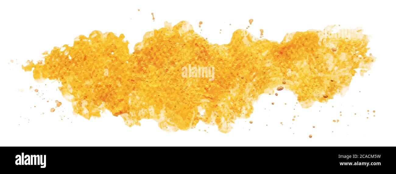 Vector gold paint splash splatter hi-res stock photography and images ...