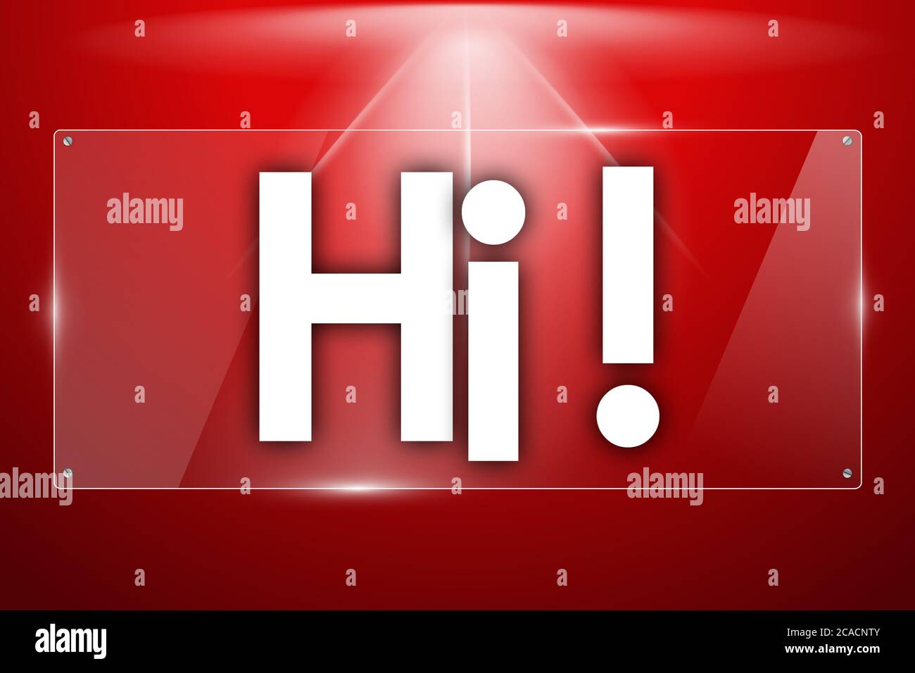 Hi word hi-res stock photography and images - Alamy