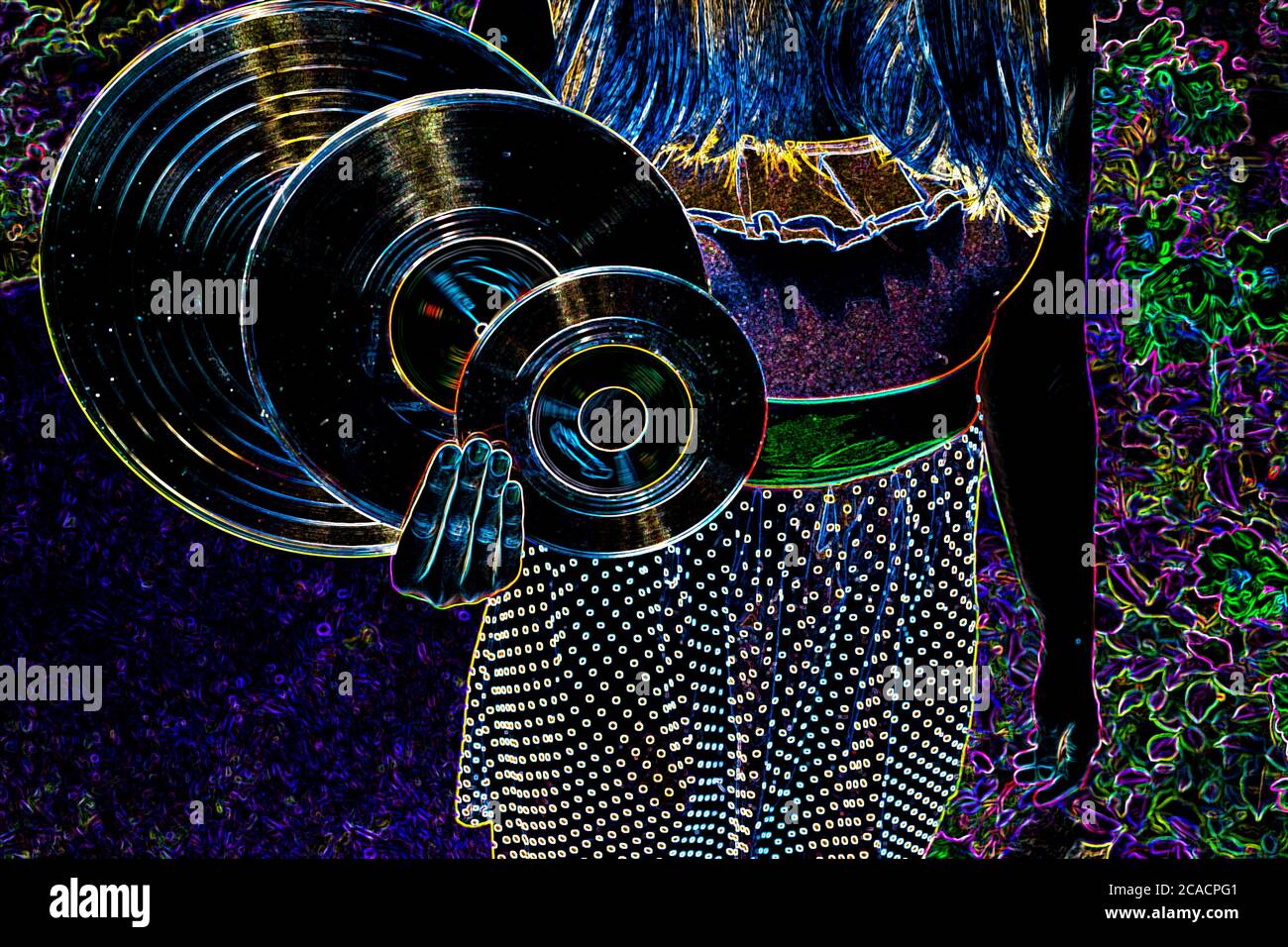 abstract grunge background with grunge effect neon style Stock Photo ...