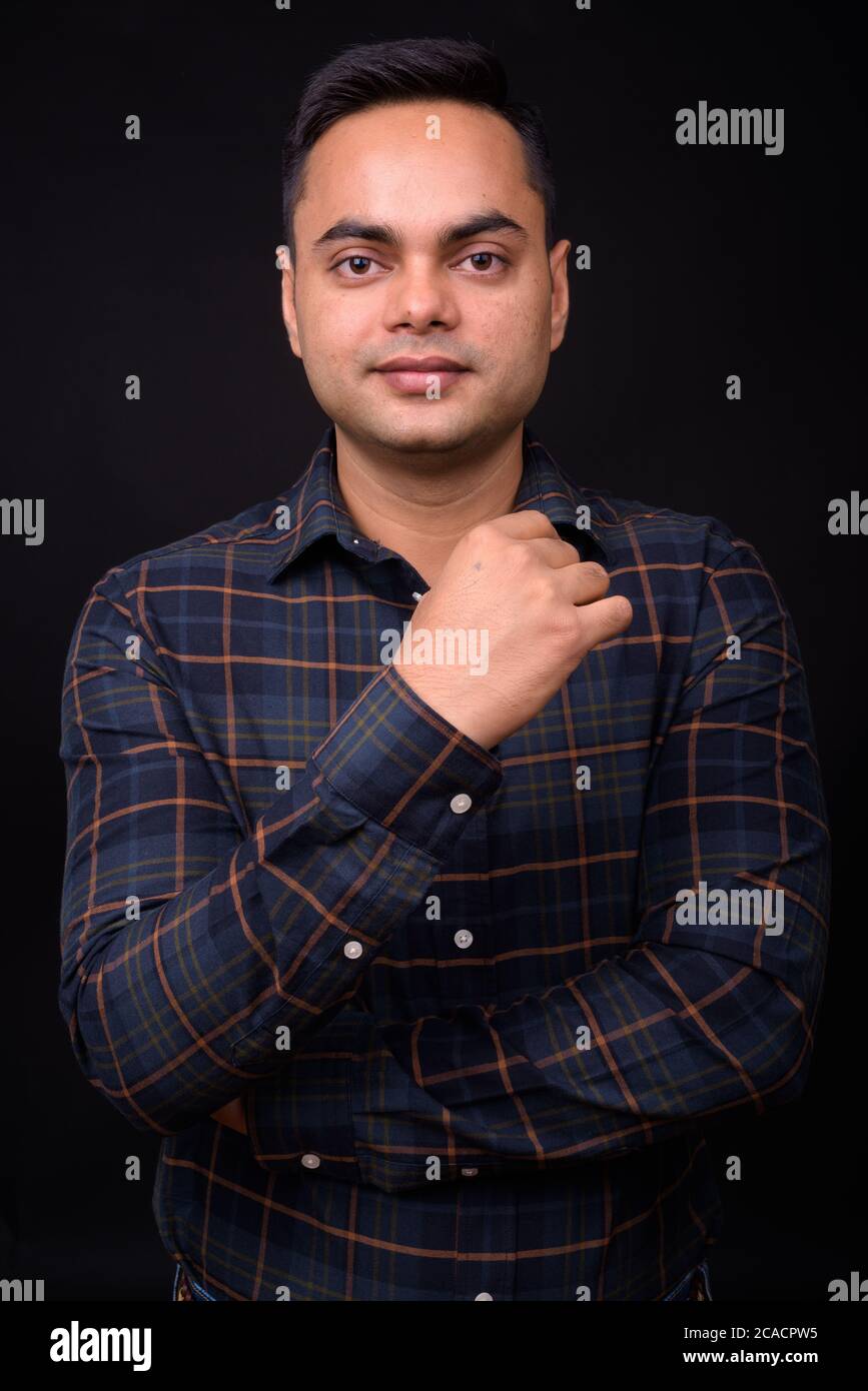 Handsome indian guy hipster hi-res stock photography and images - Alamy